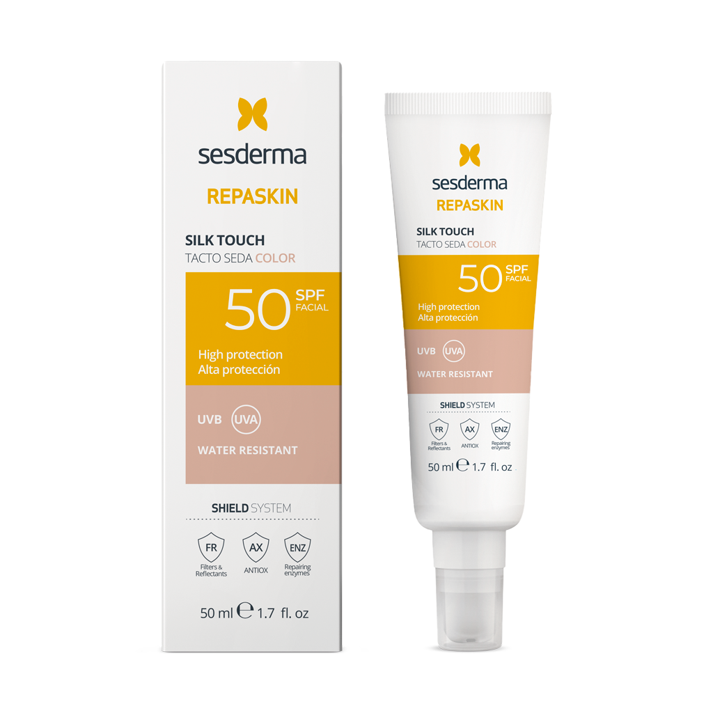Repaskin Tacto Seda Color Spf50 Sesderma