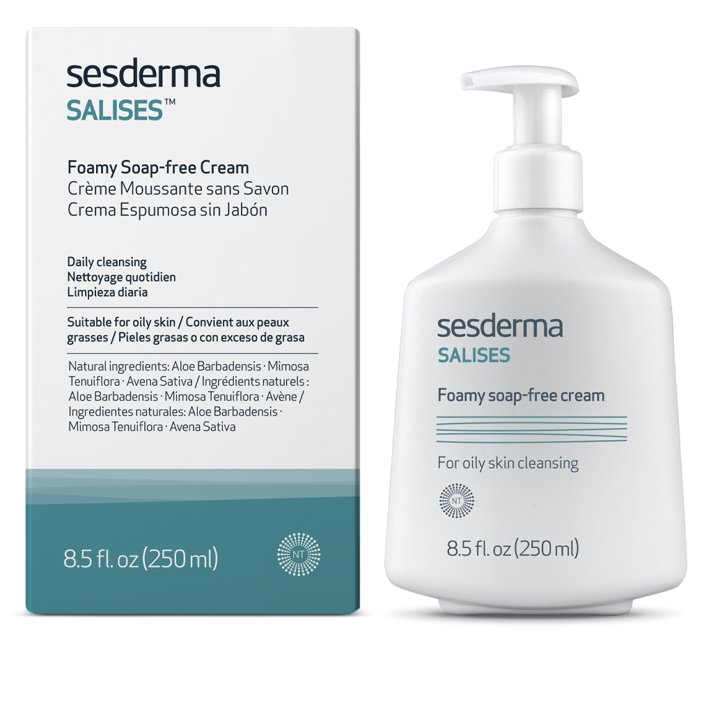 SALISES Foamy Soap-free Cleanser Cream 8.5 fl. Oz | SESDERMA